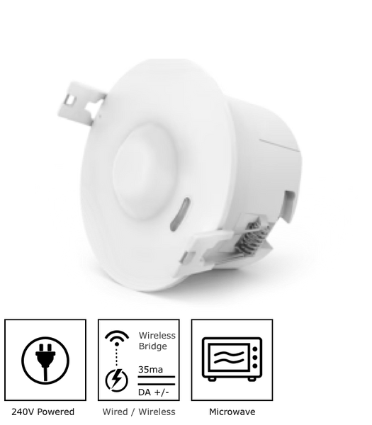 Wireless DALI Microwave Smart Sensor 8m – Lumen Resources
