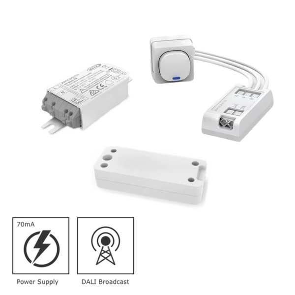 zencontrol DALI Broadcast 30 Mech Push Button Switch Plug and Play ...
