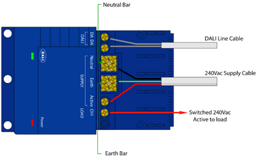 RAPIX DALI-2 Relay 1 channel – Lumen Resources